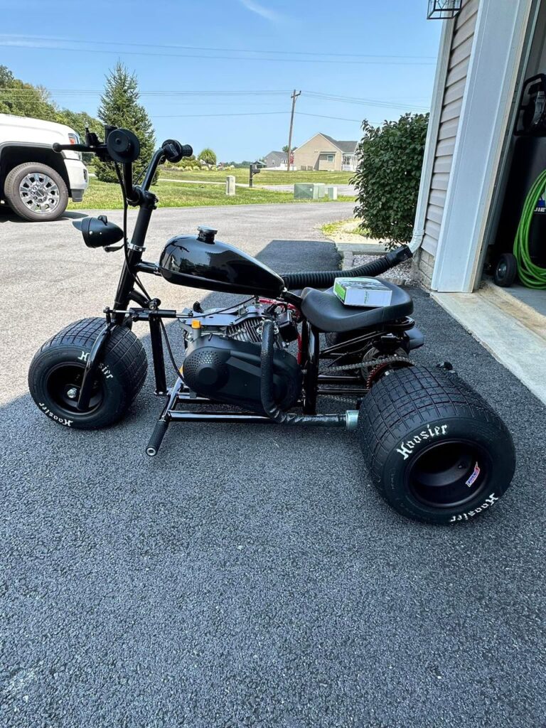 ALL BLACK MINI TRIKE READY TO RIDE - MINI SFD TRIKES
